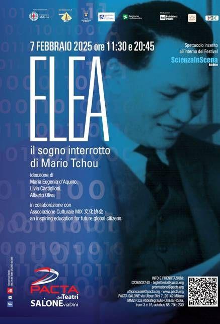 Teatro. ELEA, il sogno interrotto di Mario Tchou al Salone PACTA ...